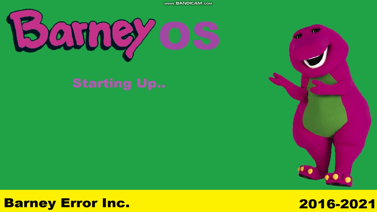 Barney OS 1 (Remastered 2020) Barney os 2 (still updated) - YouTube