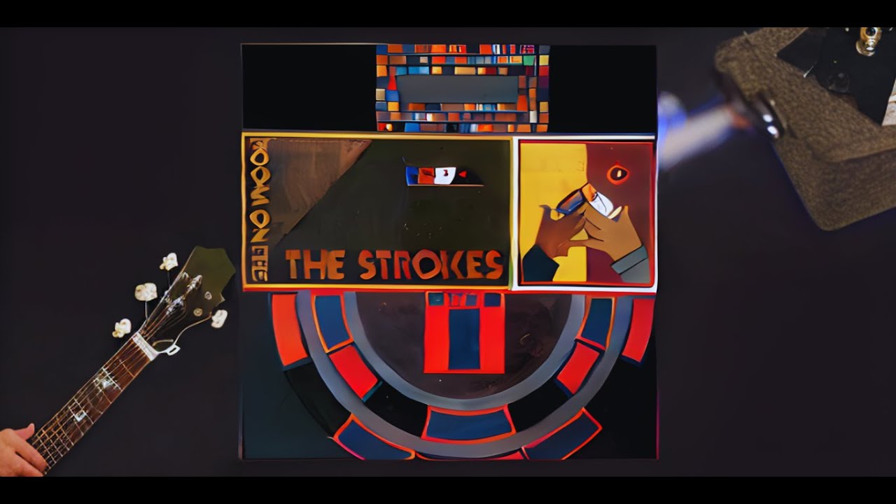 The Strokes - Under Control (Original Guitar Backing Track) - YouTube