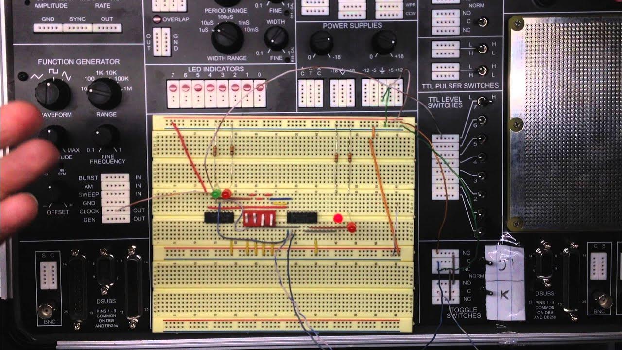 DeVry ECET 105 Week 7 Lab Demonstration - Fall 2015 (Part 1 of 2) - YouTube