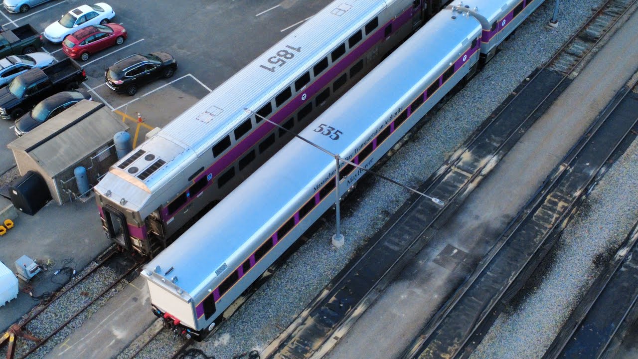 Welcome Mayflower! The MBTA's Newest Office Car 11/12/2025 - YouTube