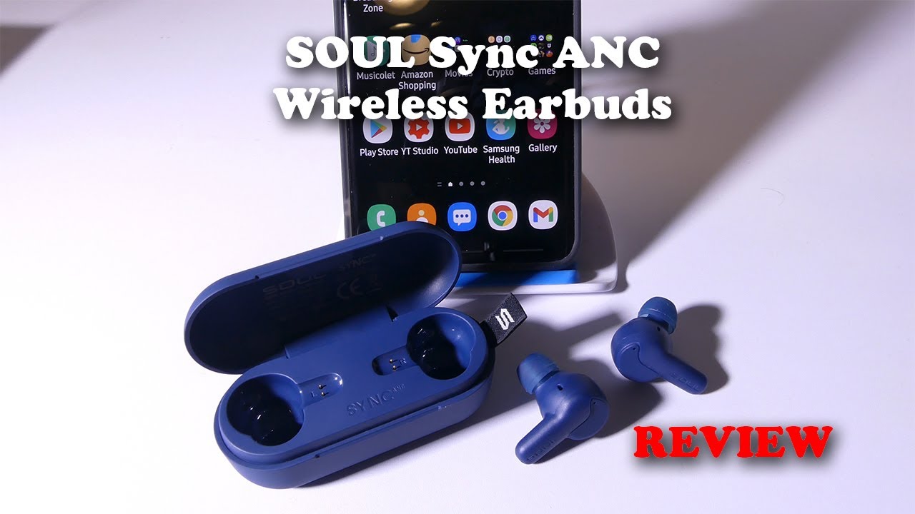 SOUL Sync ANC Wireless Earbuds REVIEW - YouTube