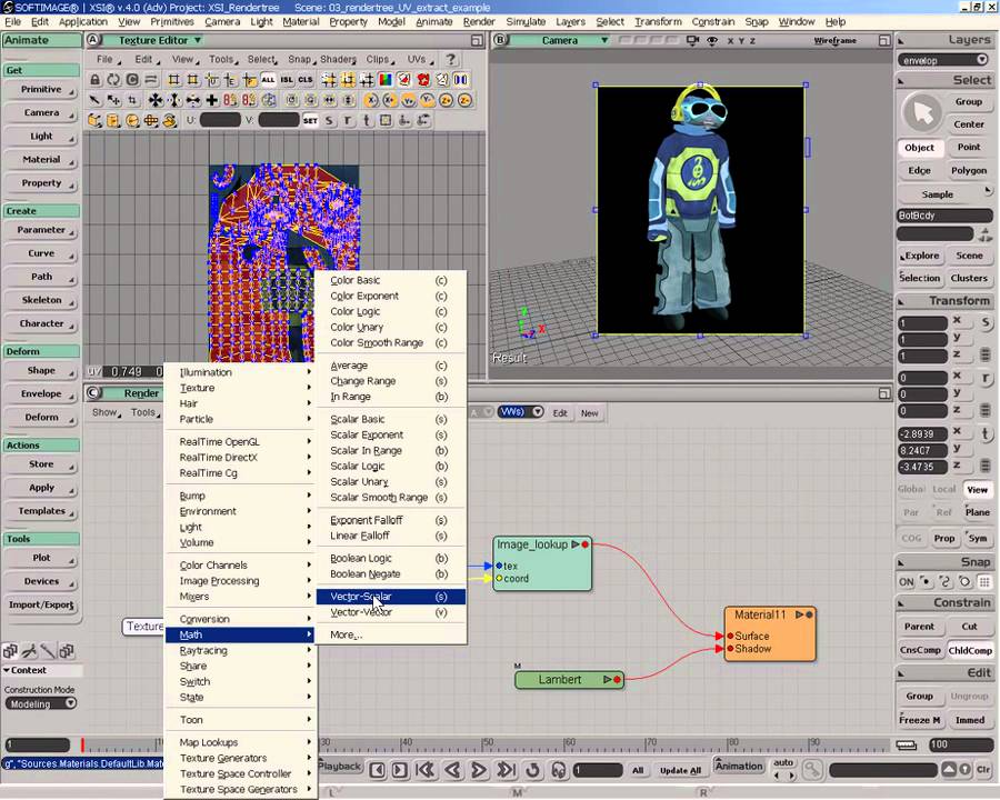 Rendering: Extracting UV information - YouTube