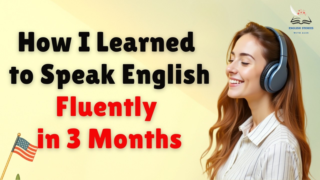 How I Learned to Speak English Fluently in 3 Months｜Listening Practice ...