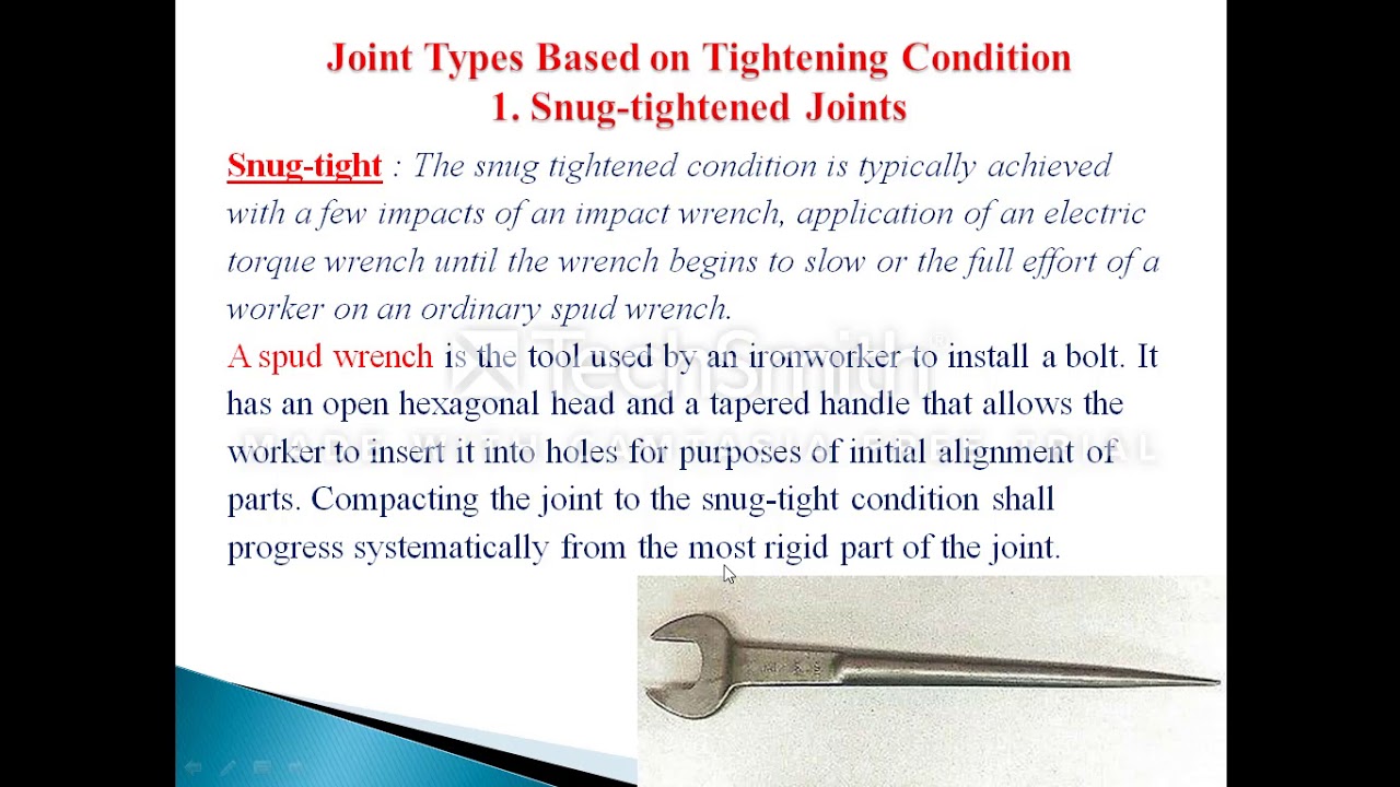 High Strength Bolts & Bolted Connections in Steel Structures Part 5 ...