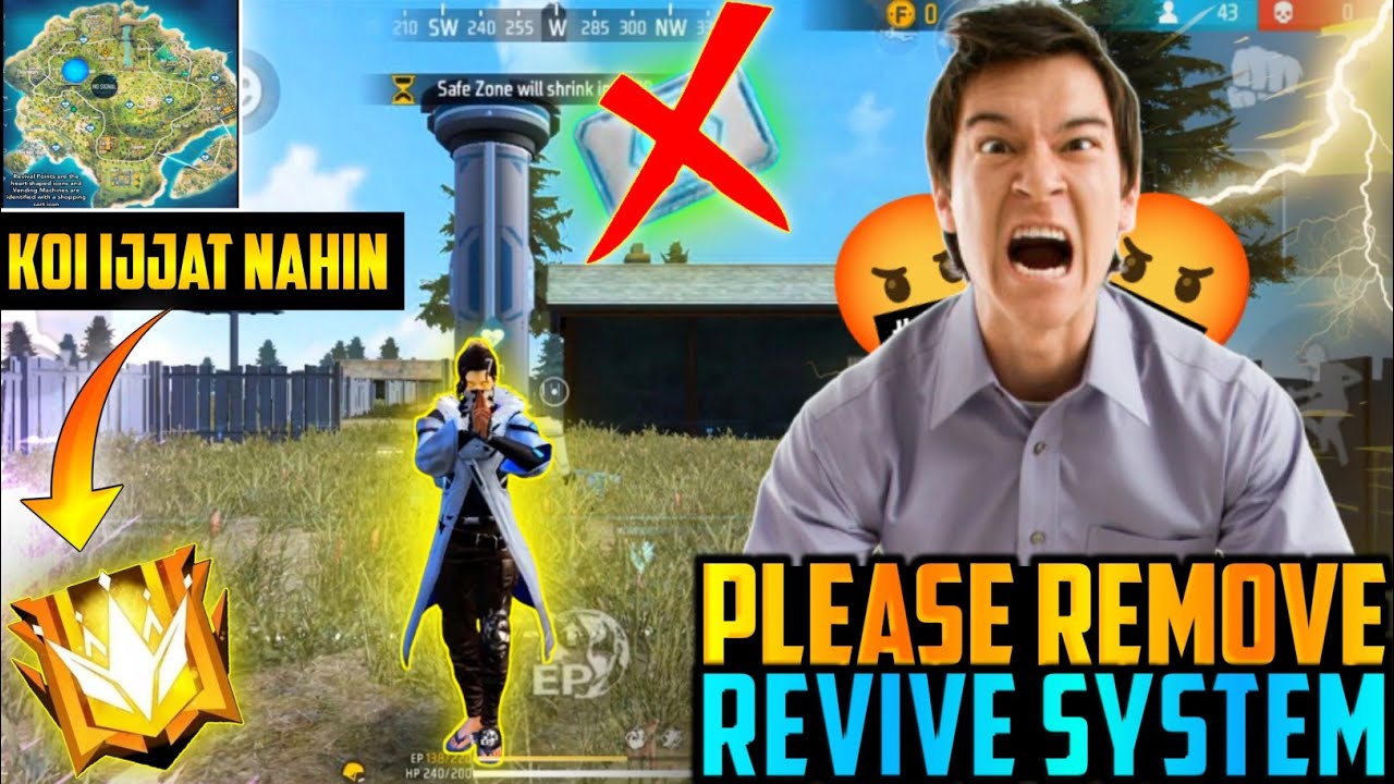 Please Remove Revive System 🙏🙏 Back Old Golden Days Free Fire Ki ...