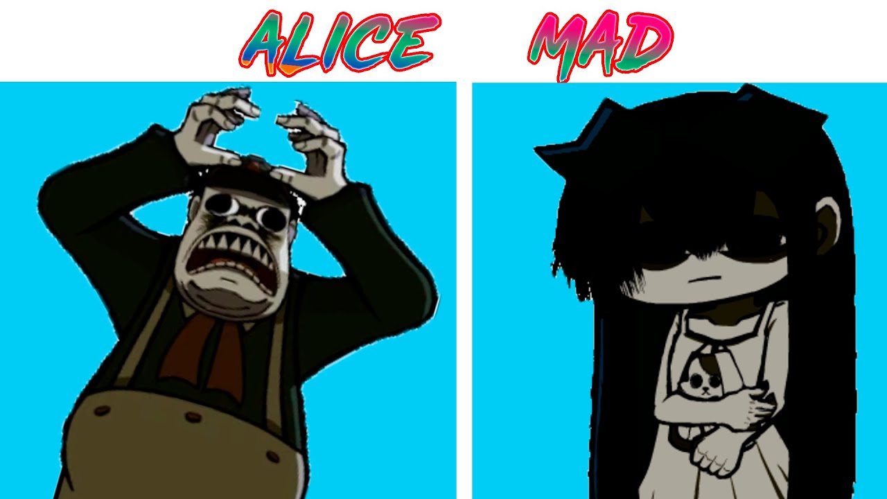 Alice Mad & Hopeless (FNF Mod) (Alice In Wonderland/Horror) # ...