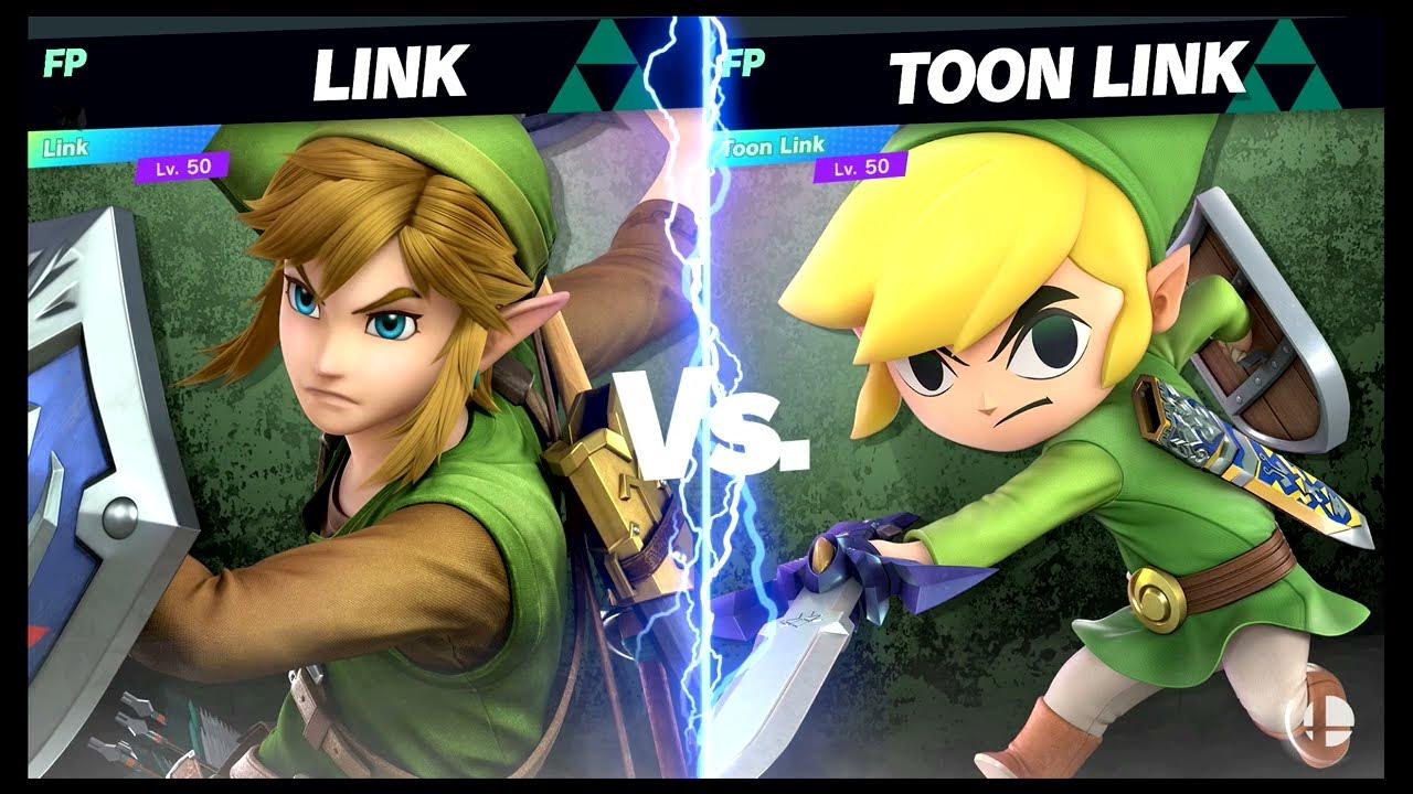 Super Smash Bros Ultimate Amiibo Fights – Request #21780 Link vs Toon Link - YouTube