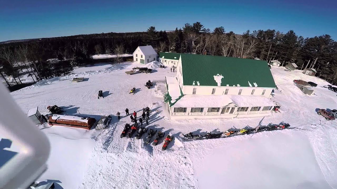 Pittston historic farm aerial with drone - YouTube
