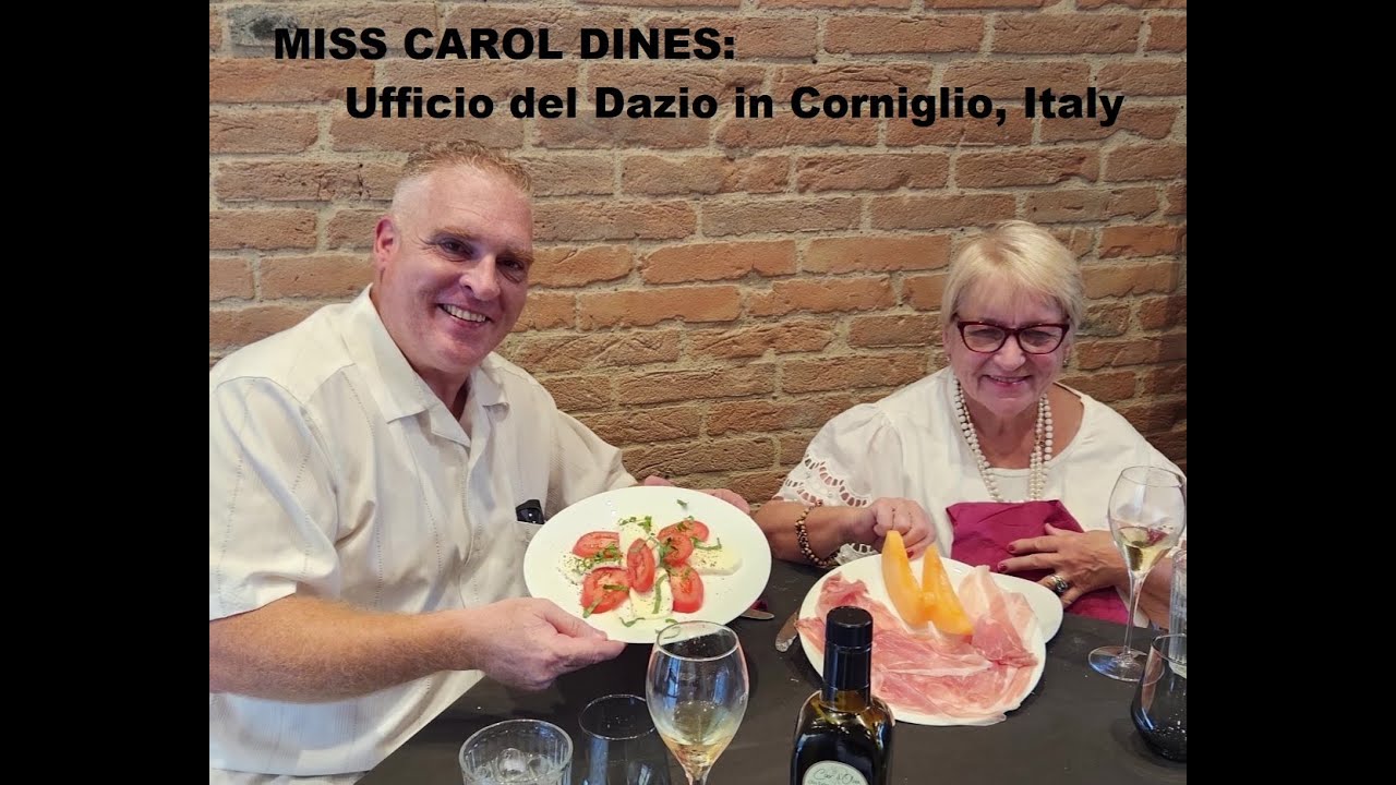 MISS CAROL DINES: Ufficio del Dazio Bistro in Corniglio, Italy - YouTube