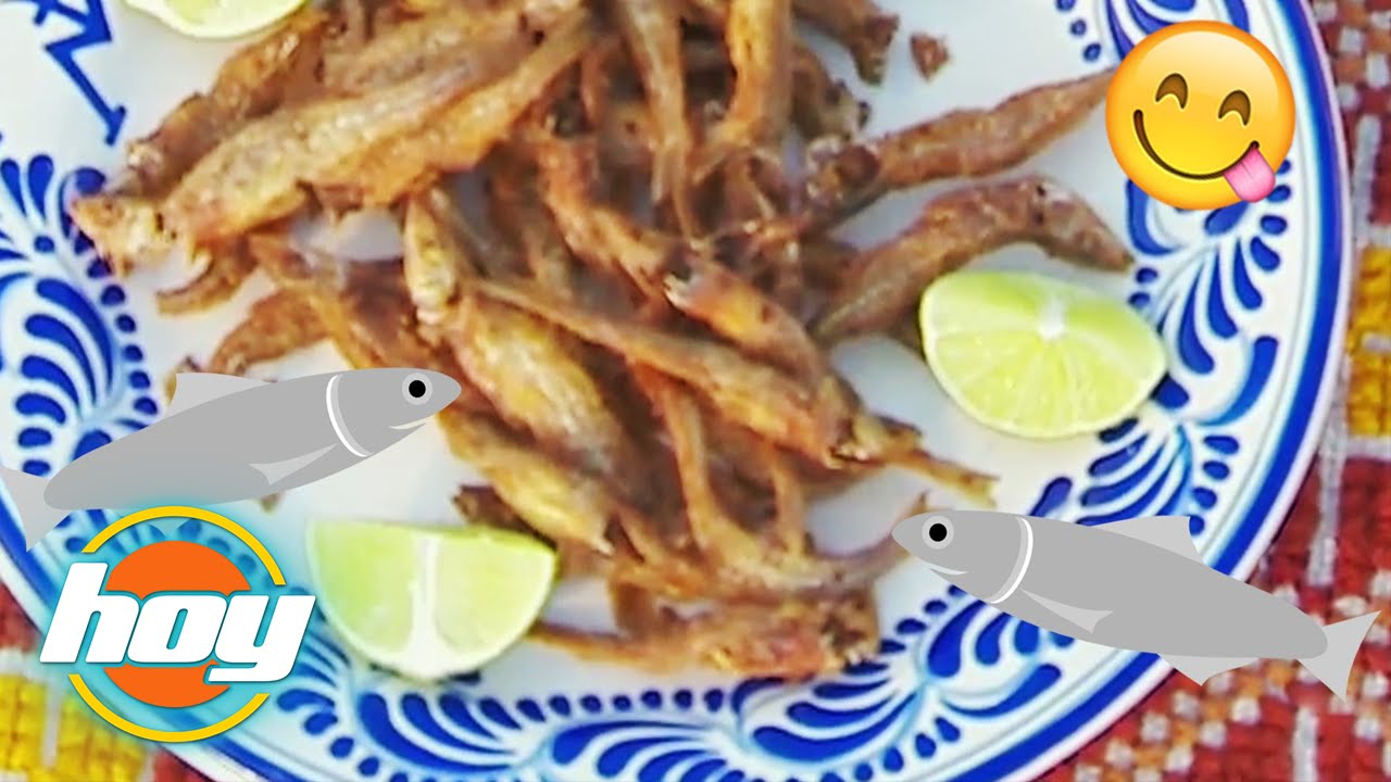 Prepara un exquisito Taco de Charales Fritos - YouTube