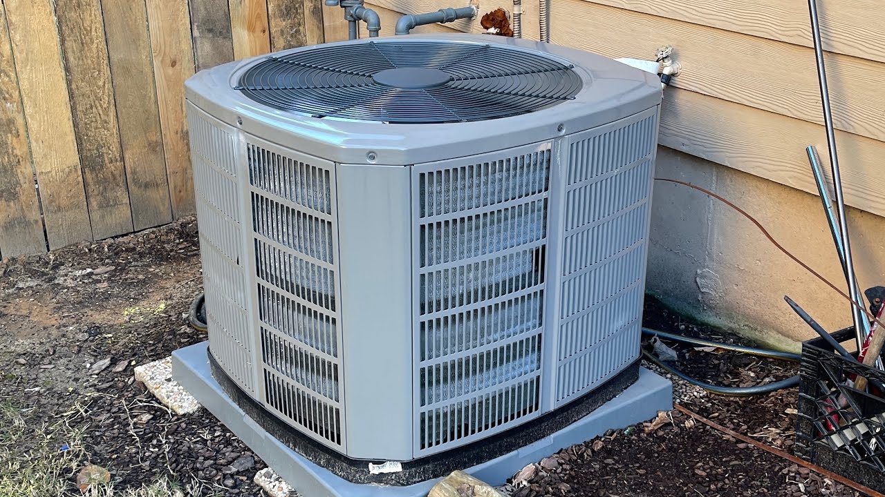 New 2021 American Standard Silver Series Heat Pump Running in Heat Mode ...