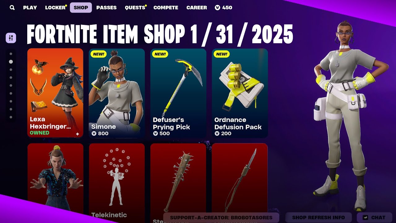MASSIVE SHOP TODAY! Fortnite item shop 1/31/2025 - YouTube