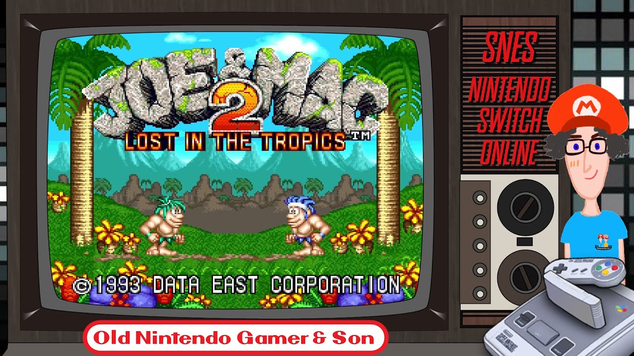 [Lee Plays] Joe & Mac 2: Lost in the Tropics - SNES (NSO) - YouTube
