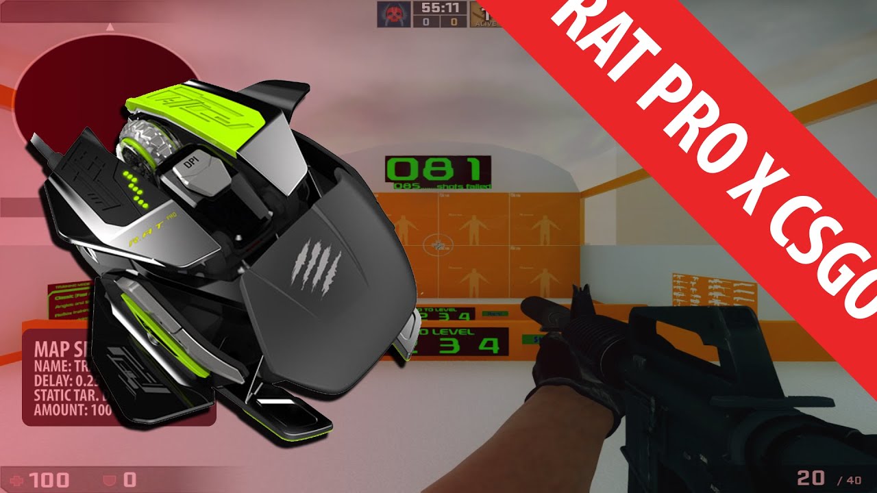 Shacrow - RAT PRO X TEST IN CS:GO - YouTube