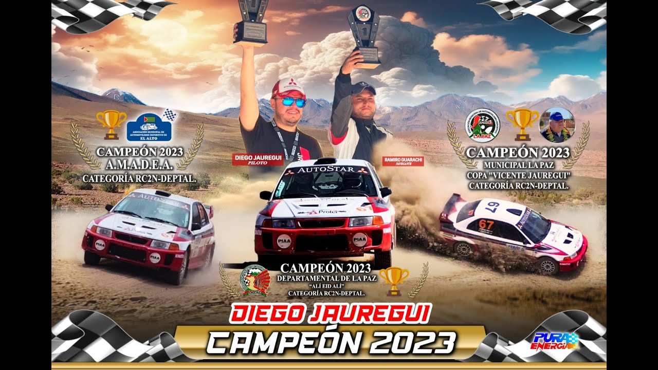 DIEGO JAUREGUI, EL CAMPEÓN DEPARTAMENTAL DE LA PAZ 2023 - YouTube