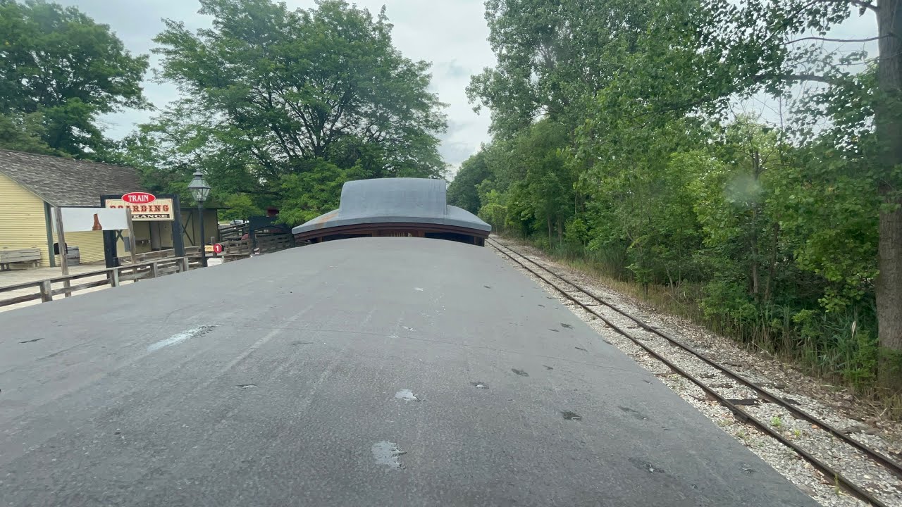 Diesel number 12 train ride at Huckleberry railroad - YouTube