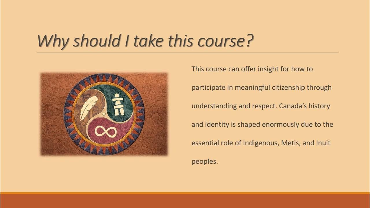 Current Topics in First Nations, Metis, and Inuit Studies 40S - YouTube