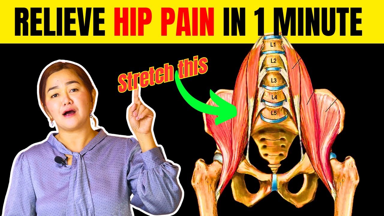 3 Easy But Powerful Hip Stretches That You Can Do For 1 Minute In A ...