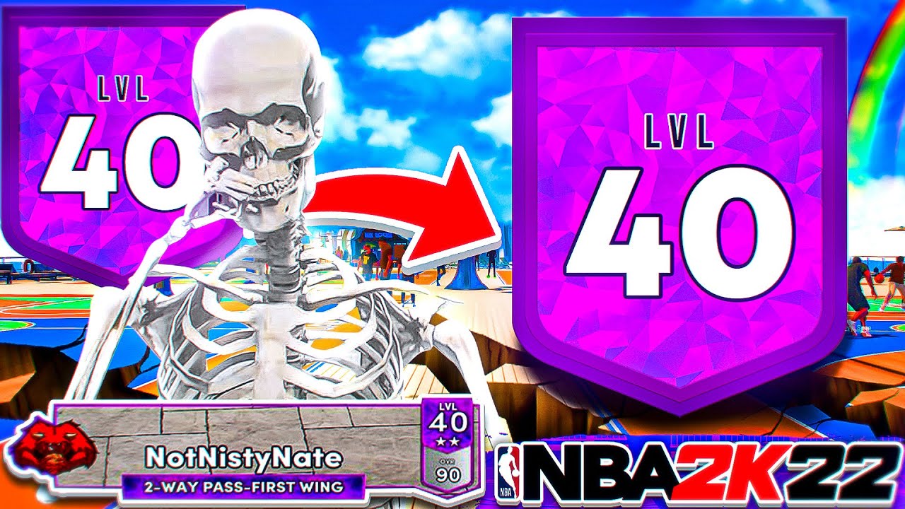 I HIT LEVEL 40 & UNLOCKED THE SKELETON MASCOT ON NBA 2K22 NEXT GEN ...
