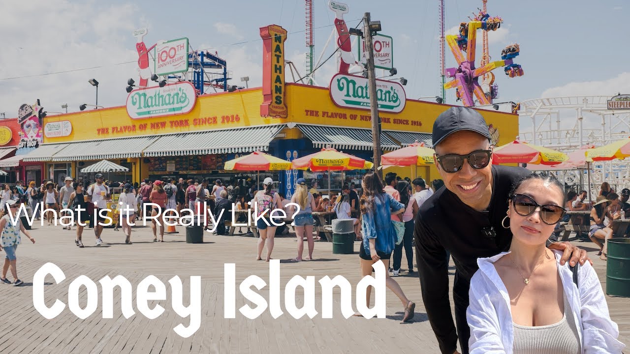 The Real Coney Island - Walking Tour 🇺🇸 - YouTube