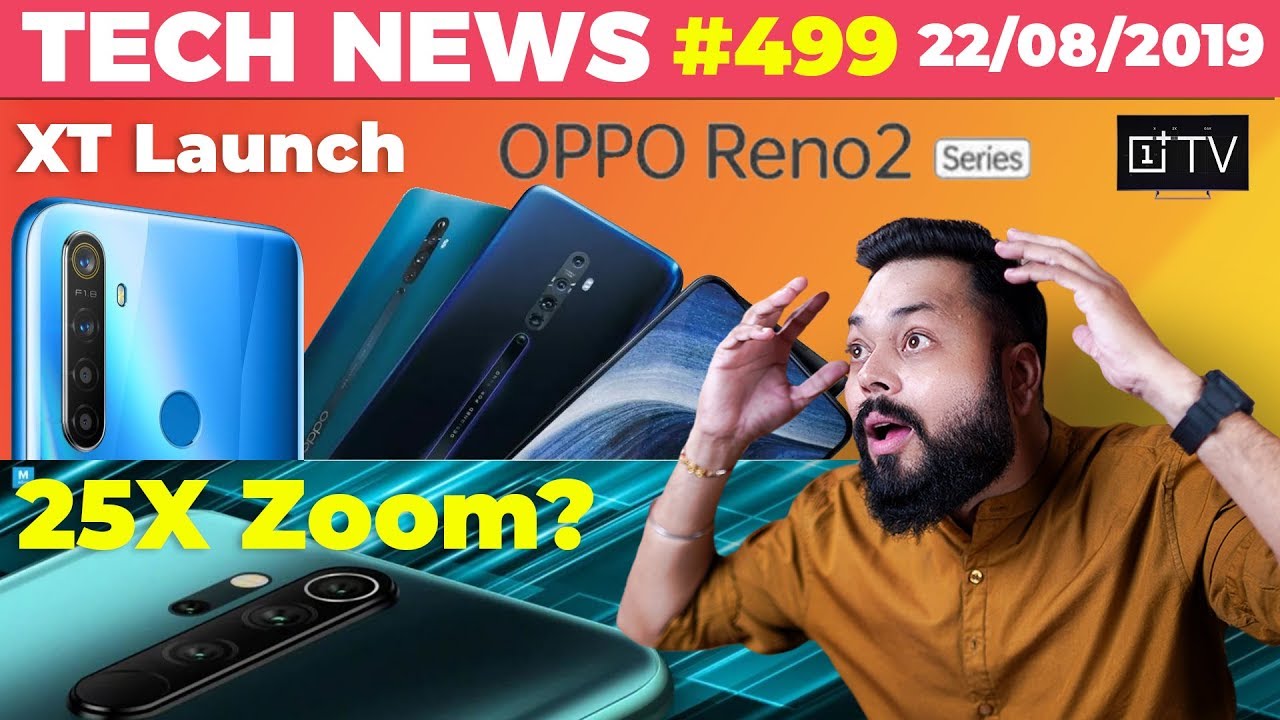 Redmi Note 8 Pro w/ 25X Zoom, Realme XT Launch Date,OPPO Reno 2 ️Aug 28 ...