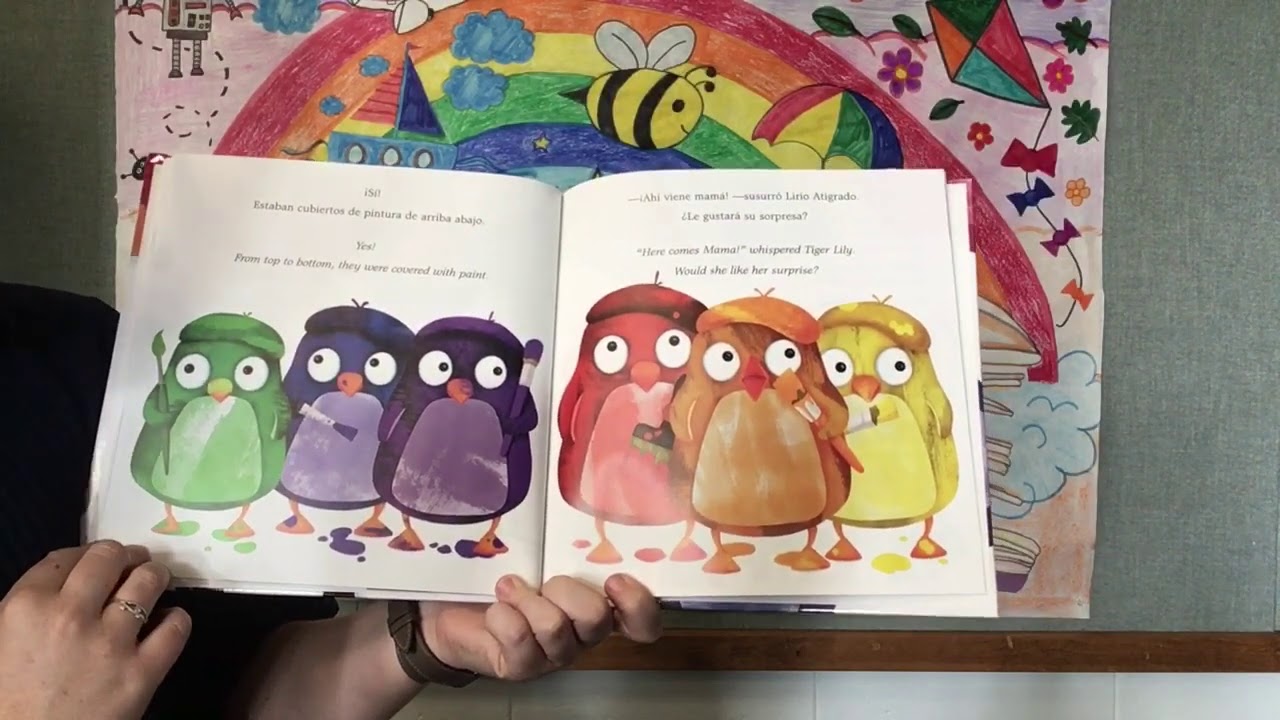Preschool Story Time: "Penguins Love Colors" by Sarah Aspinall - YouTube