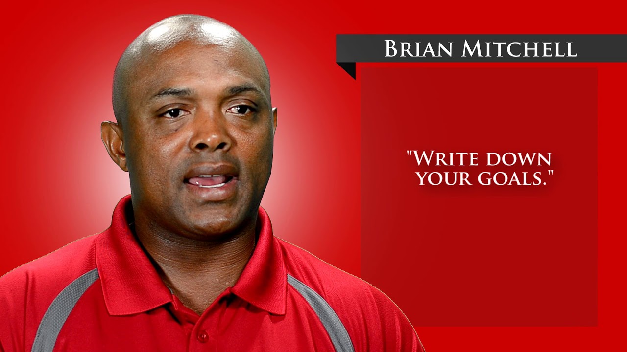 Brian Mitchell Discusses the Importance of Setting Goals - YouTube