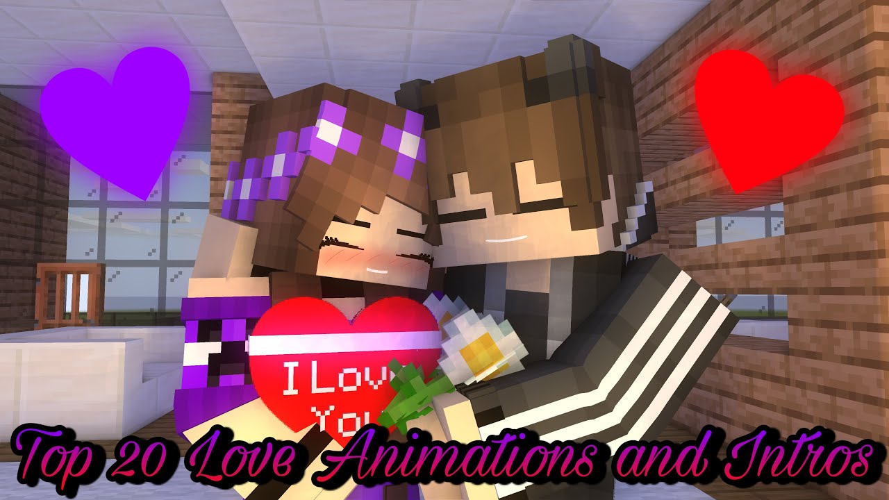Top 20 Love Animations x Intros - Mine-imator Minecraft Animations | 💖 ...