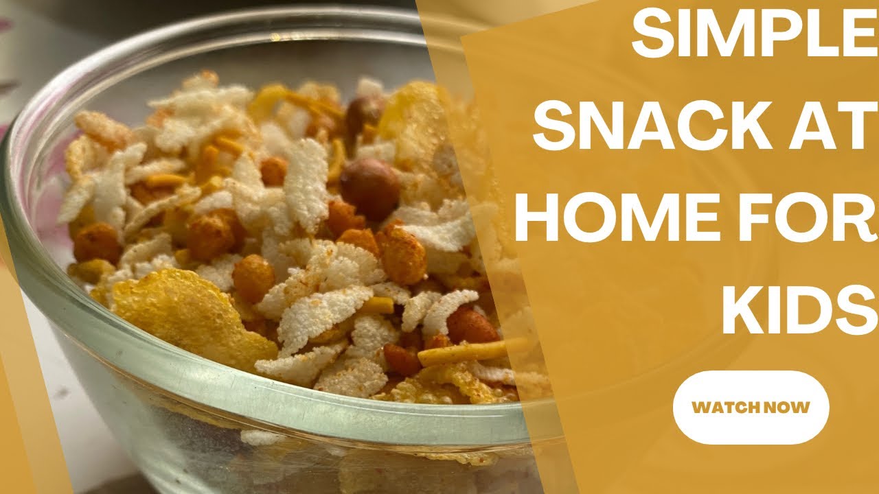 Simple snack for kids || mixture at home - YouTube