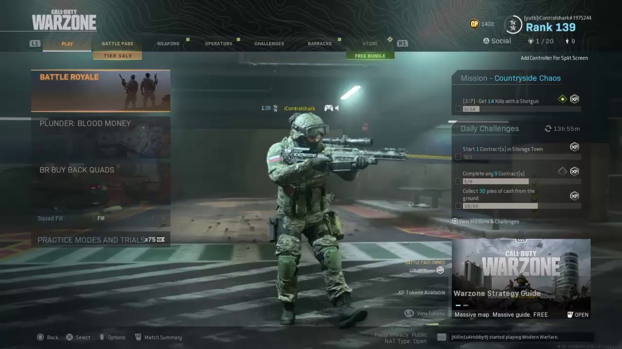Warzone showdown for a bit - YouTube