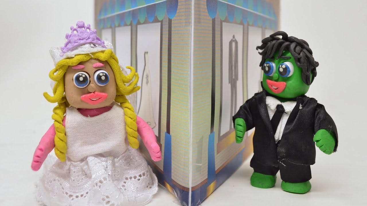 Green Baby - Episode 121 - Wedding Bride And Groom - Stop Motion ...