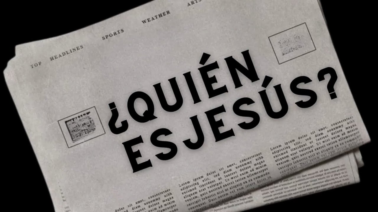 INTRODUCCIÓN A LA NUEVA SERIE ¿QUIÉN ES JESÚS? - MARIO ANAYA - YouTube