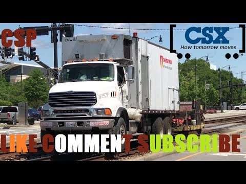 [CSXT]Chemetron Hi-Rail Welding MOW Truck Heads SB On the #2 Track In ...