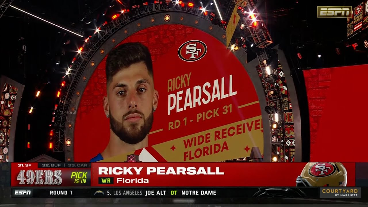 Ricky Pearsall Drafted by 49ers! | Gator Nation Stand Up! | NFL Draft ...