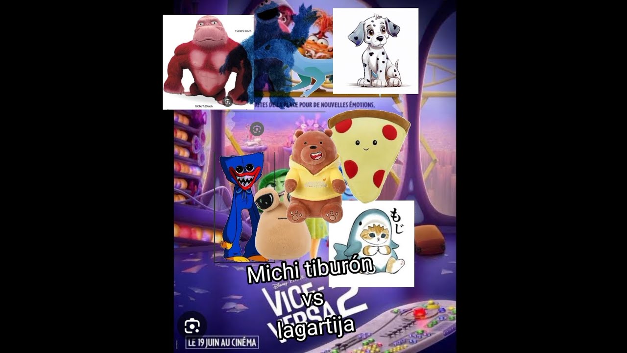 Michi tiburón vs la lagartija:la película 🎥🎞️ - YouTube