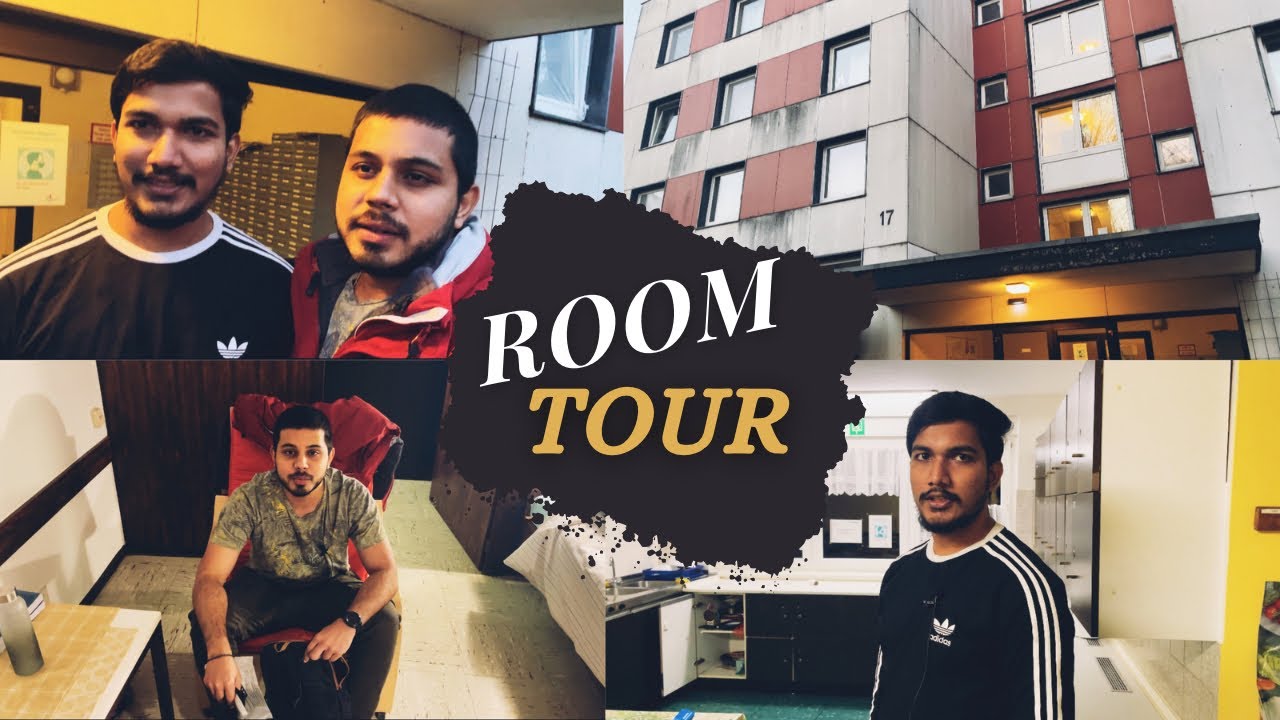Student hostel in Germany|| How Students live in germany|| Telugu Vlogs ...