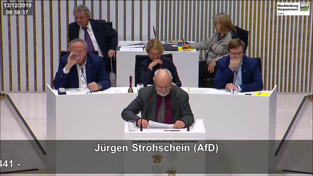 Jürgen Strohschein: Stehen Sie nicht zu Ihrem Wort? - YouTube
