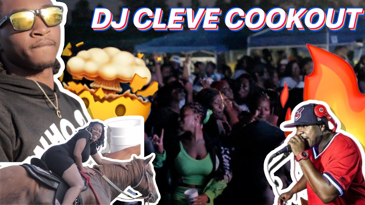 WE FINALLY WENT TO A DJ CLEVE COOKOUT !! Ft. @slim.g_tv - YouTube