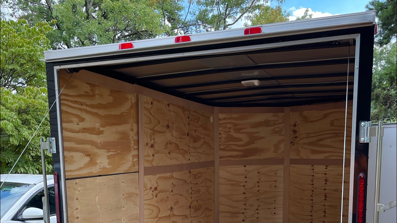 PART 3: Adding insulation underneath a cargo trailer (RV conversion ...