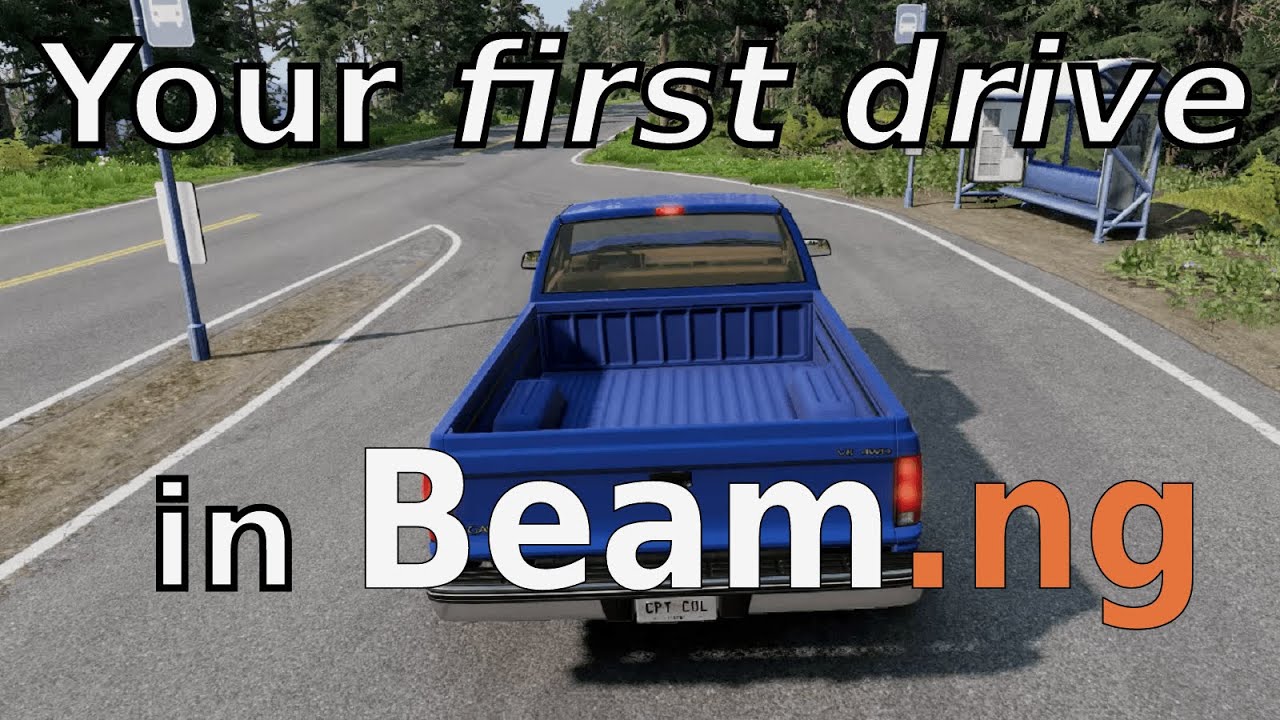 Your first drive in BeamNG.drive - YouTube