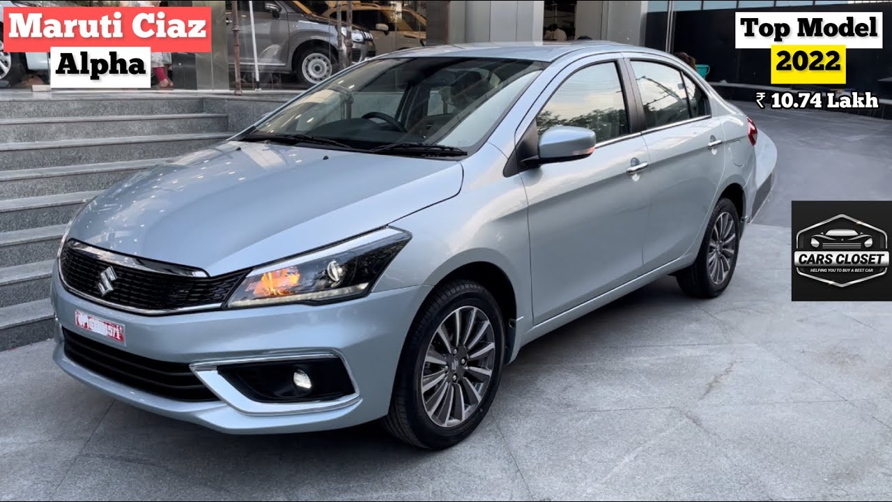 Maruti Suzuki Ciaz Alpha 2022 | ₹10.74 Lakh | Interior, Exterior ...
