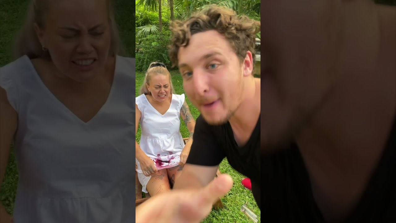 REMOVE DRESS STAIN (MAGIC TRICK) - #Shorts - YouTube