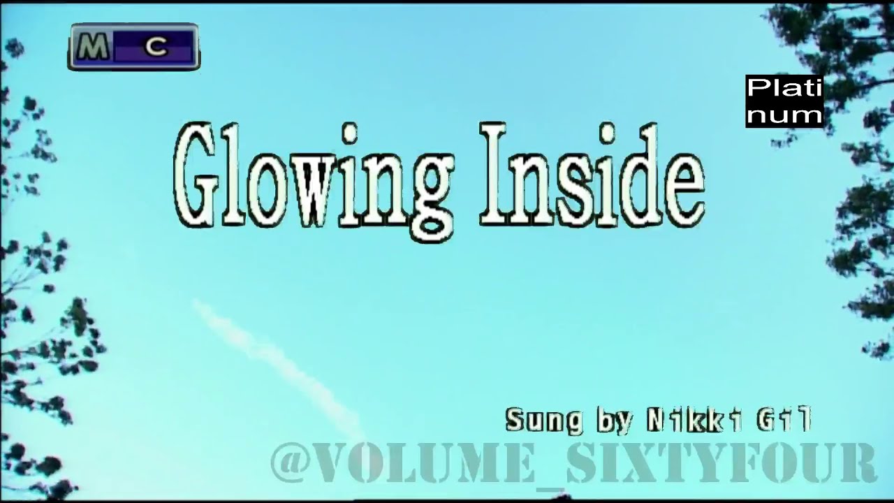Nikki Gil - Glowing Inside || Karaoke/Lyrics/Instrumental - YouTube