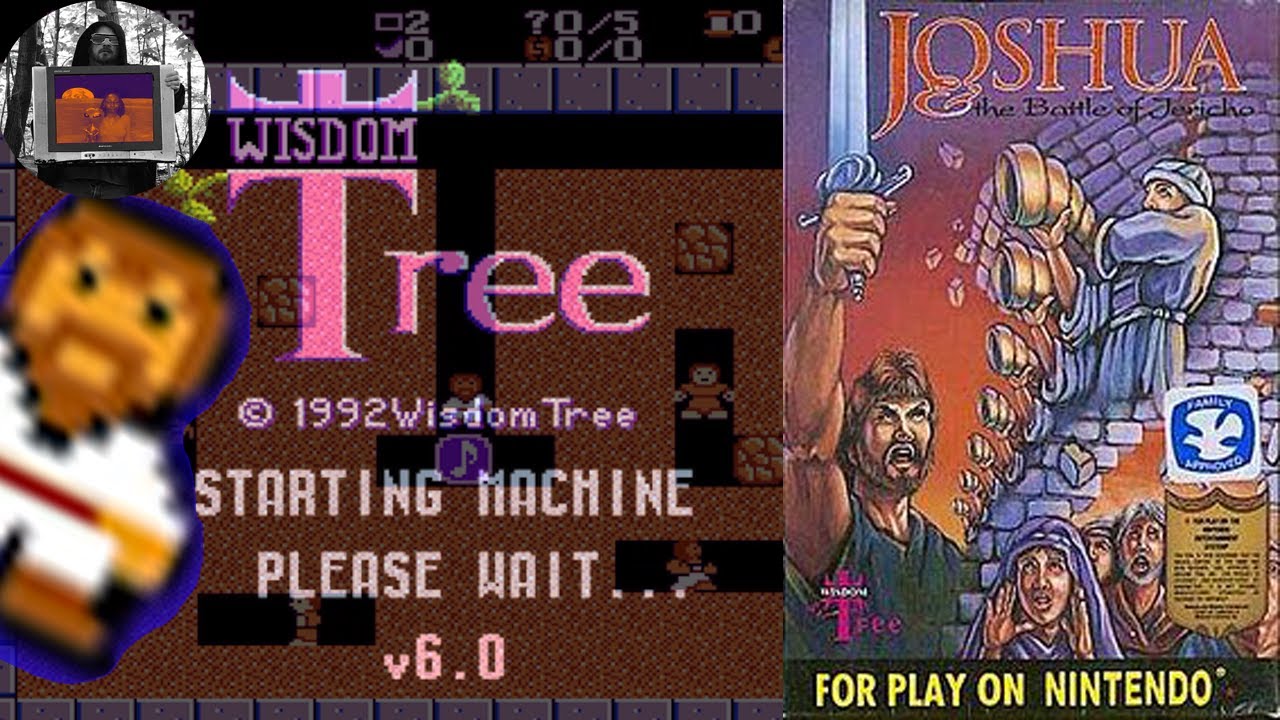 Joshua & the Battle of Jericho (1992/NES)[ENG] 2 PLAYERS GAMEPLAY # ...