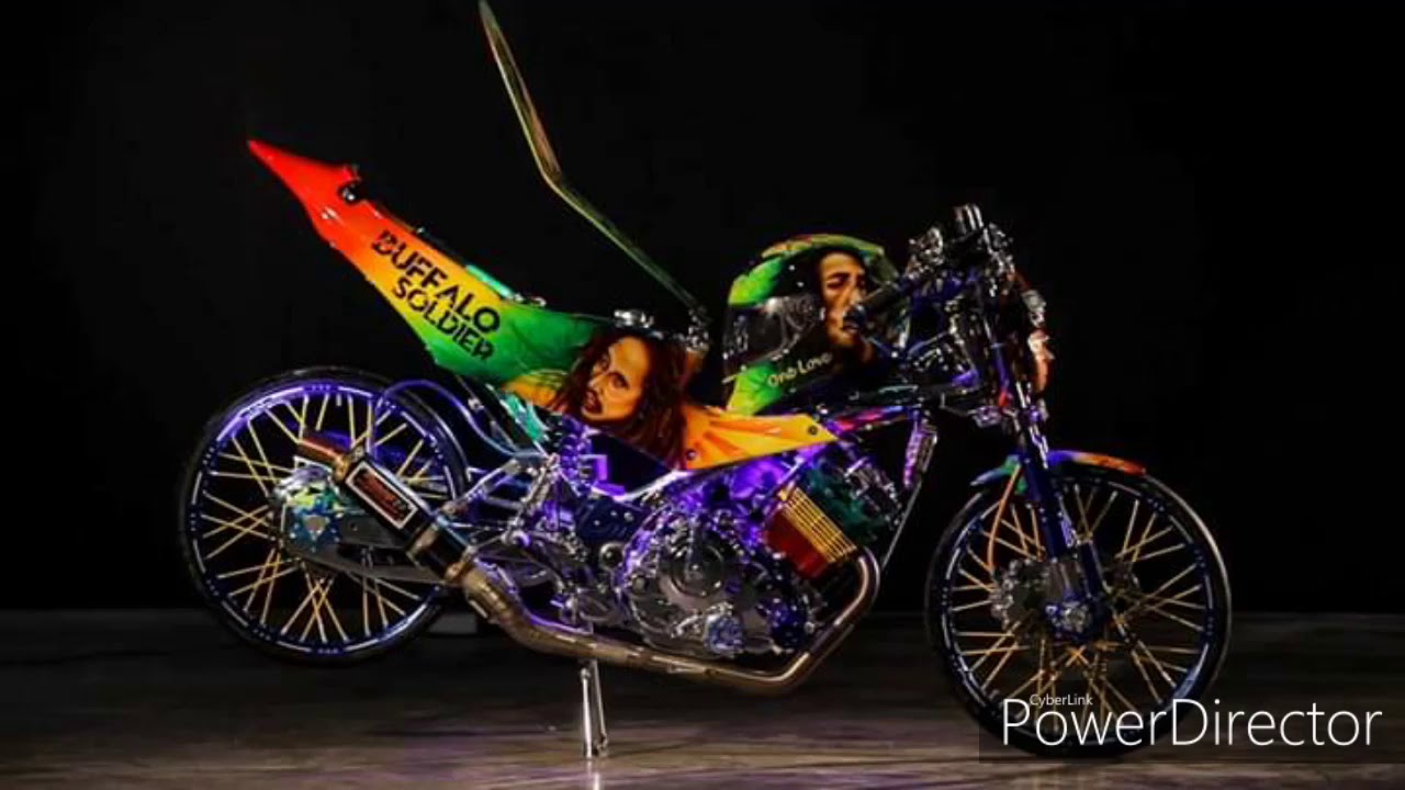 Heavly modified suzuki raider 150 king - YouTube