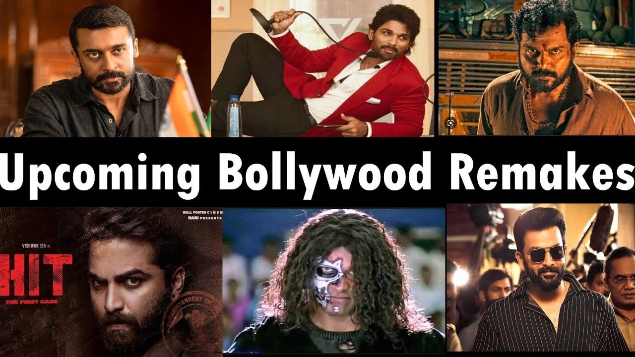 Bollywood Upcoming remakes from South movies - YouTube