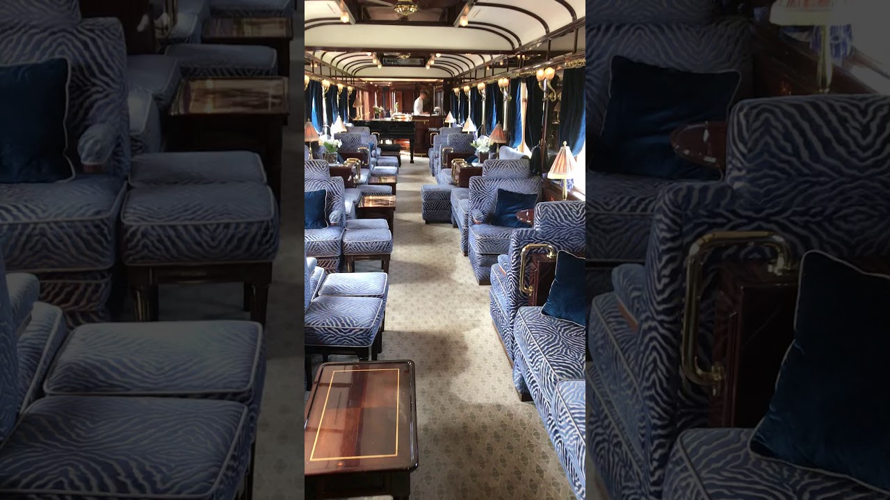 Oriental Dining Car and Bar Car onboard the Orient Express train - YouTube