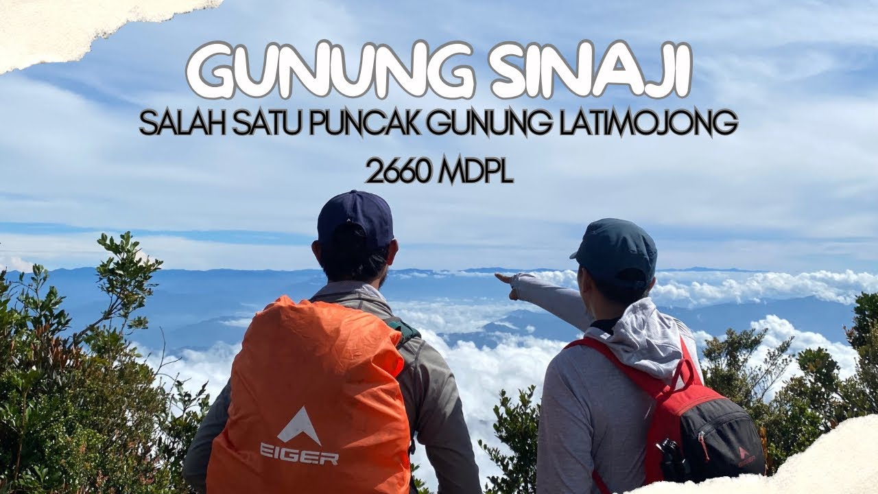 Gunung Sinaji 2660 Mdpl. Salah satu puncak di Pegunungan Latimojong ...