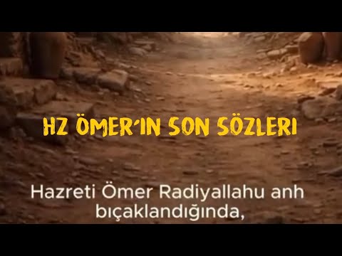 Hz Ömer’in Son Sözleri II Münafık Olmamak II 