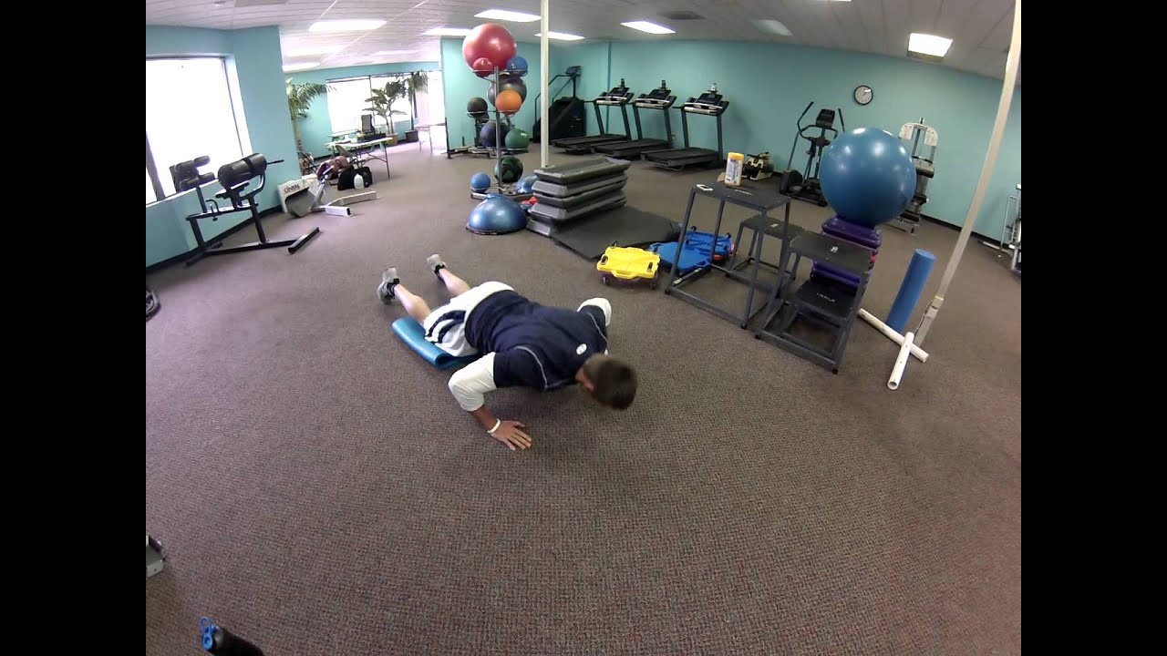 Modified Plyo Push Ups - YouTube